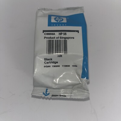 HP 56 (C6656A) Black Ink Cartridge | eBay