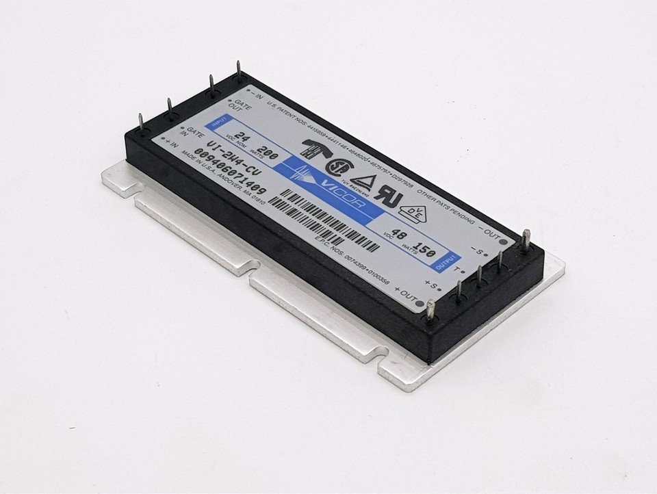 VICOR VI-2W4-CV Input 24VDC 200W Output 48VDC 150W DC-DC Converter ...