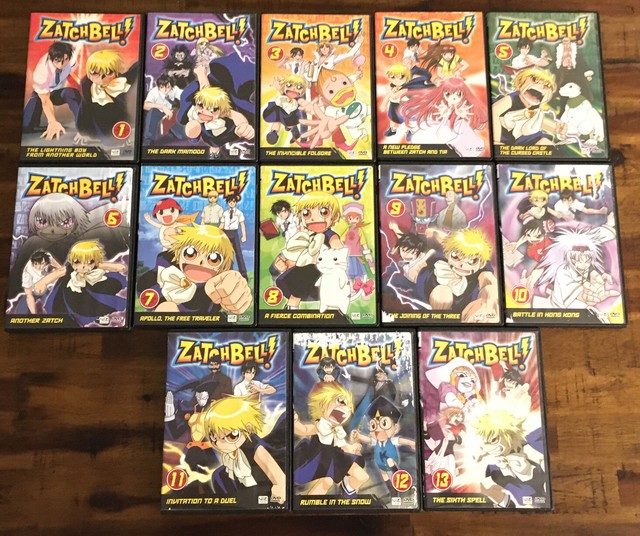 Zatch Bell: The Complete Seasons 1 2 (DVD, 2013, 12-Disc Set) for sale ...