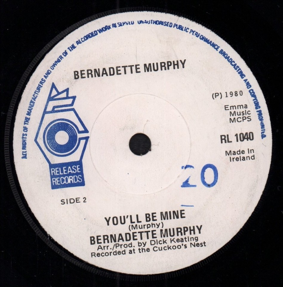 Bernadette Murphy Light of All the World 7" vinyl Ireland Release 1980 has | eBay