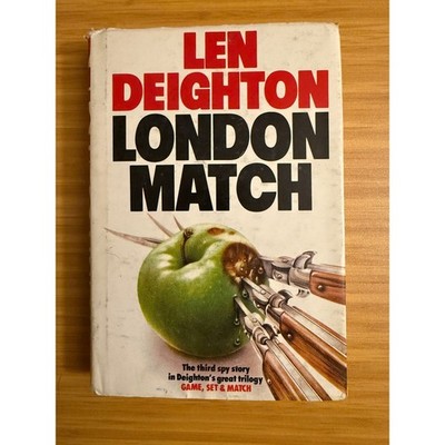 Len Deighton London Match Vintage Hardcover Spy Novel Thriller Book | eBay