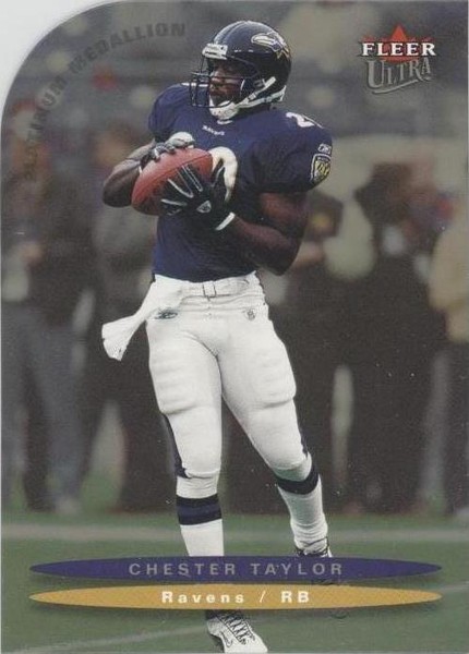 2003 Fleer Ultra - Platinum Medallion #81 Chester Taylor /100 for sale ...