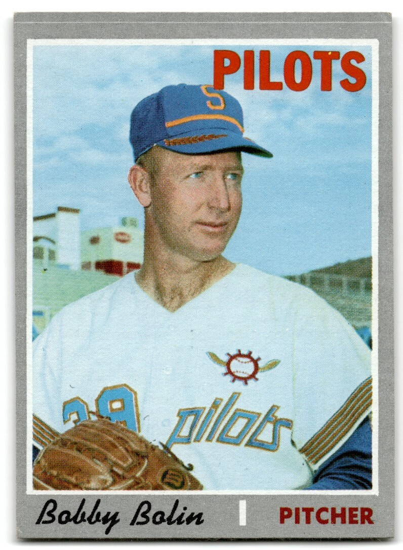 ! 1970 Topps Baseball Bobby Bolin Seattle Pilots #574 | eBay