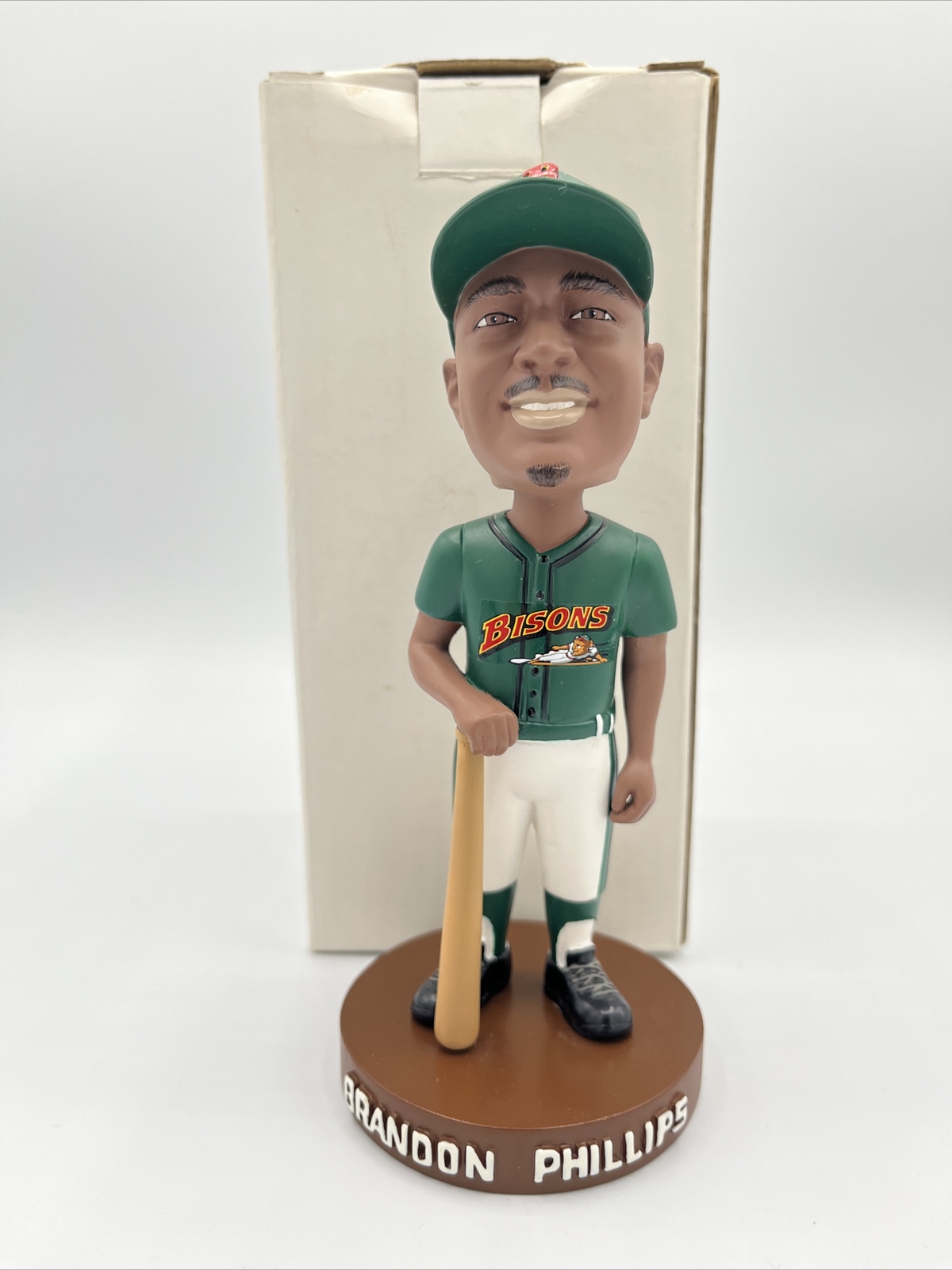 Brandon Phillips RARE Buffalo Bisons Bobblehead SGA 2002 BASEBALL | eBay