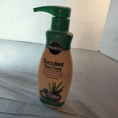 Miracle Gro Succulent Liquid Plant Food 8 Oz Pump | eBay