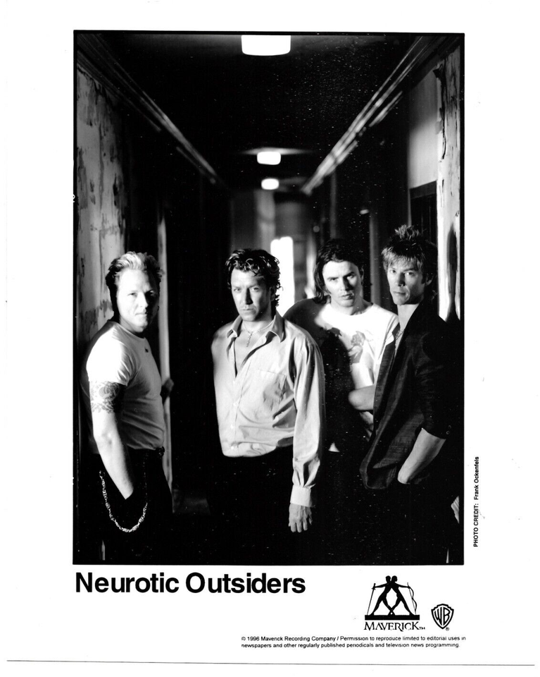 Neurotic Outsiders (Duran G 'n' R) Rare USA promo Press Release + B&W ...