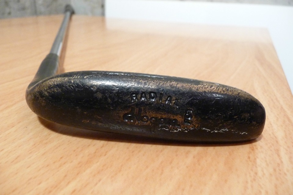 BRASS PUTTER HOGAN RADIAL PO 1 PUTTER 35" MENS RIGHT HANDED VINTAGE | eBay
