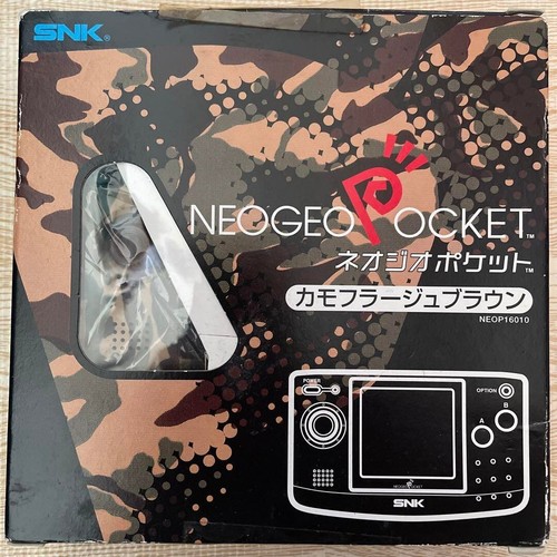 NEOGEO POCKET Camouflage Brown Portable game Console joystick Hobby ...