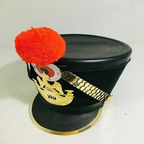 Napoleon Grenadier helmet , Leather shako Helmet, Shako Helmet | eBay