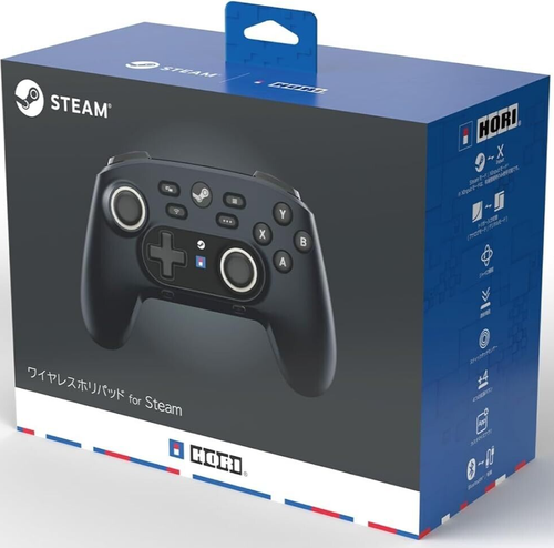 Wireless Hori pad Controller for Steam Midnight Black HPC-055 | eBay