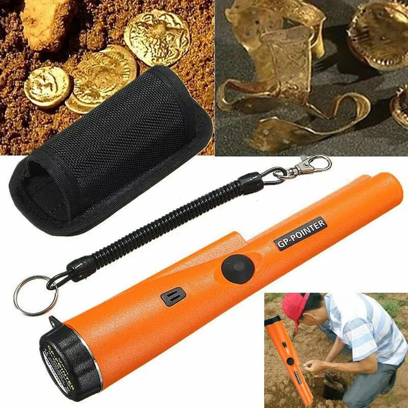 Metal Detector HandHeld Pro Pinpointer Pointer Probe Waterproof ...