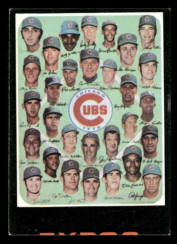1971 Topps #502 Chicago Cubs Team Card | eBay