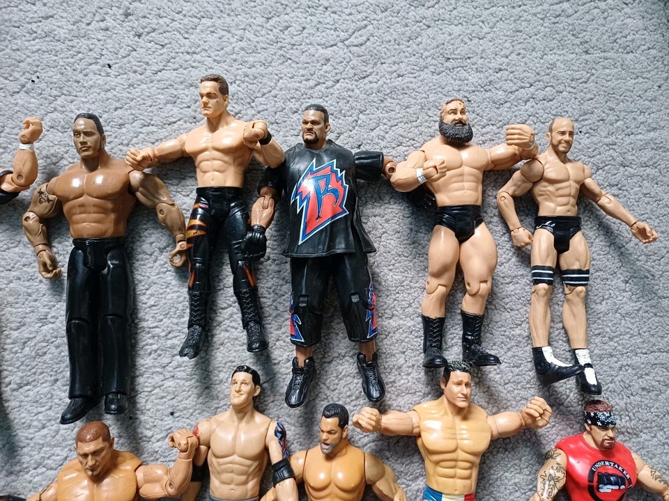 WWE Action Figures Job Lot (32 x Figures) -Jakks, Mattel + Ring | eBay UK