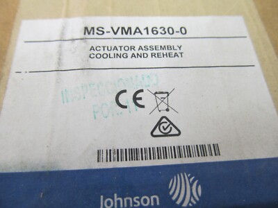 NEW - Johnson Controls VMA-Controller, MS-VMA-1630-0, Factory Sealed ...