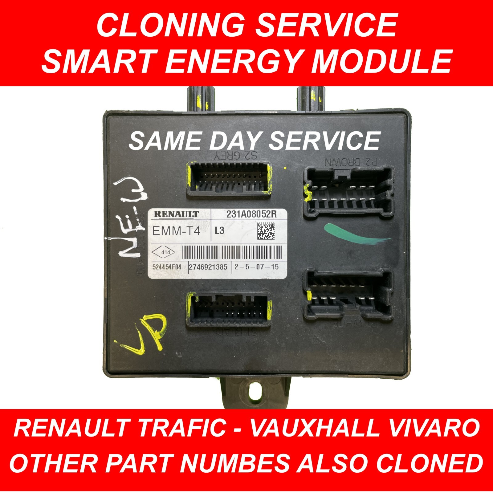 231a08052r Module Electronic Renault TRAFIC Combi 2014 Emm-t4 1062233 ...