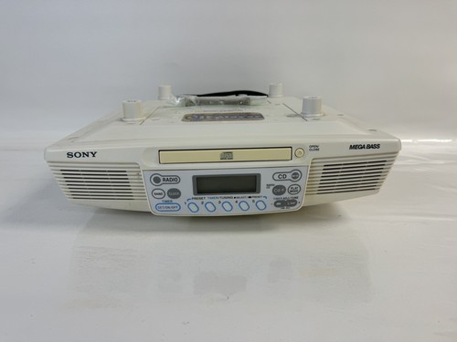 Sony ICF-CD553RM Under Counter Cabinet CD Player Radio AM/FM Kitchen ...