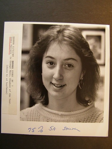 Glossy Press Photo 1989 Tracy Vaccaro is Grange Mass Student of the ...