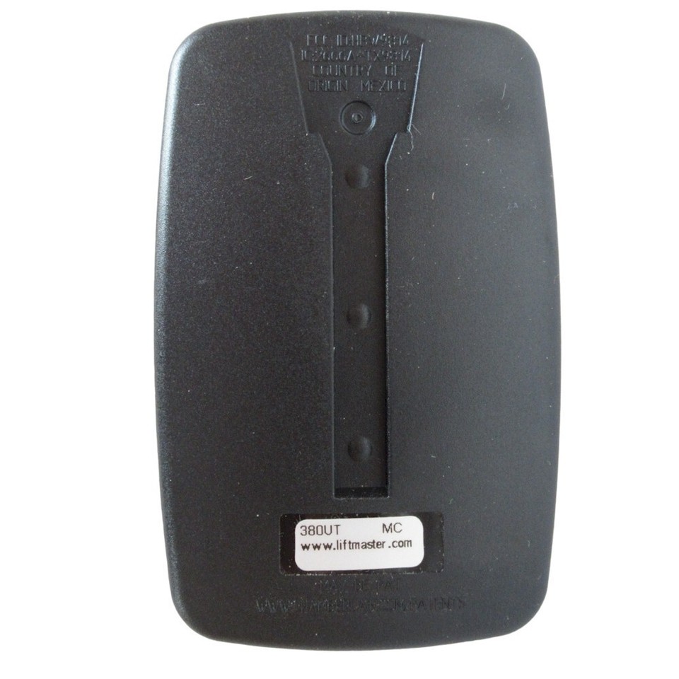LiftMaster 380UT Universal 2 Button Visor Gate Garage Door Remote ...
