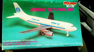 Pan am Civilian Airliner BOEING 767 Model Kit open box very rare | eBay