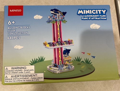 Miniso Amusement Park Building Blocks - ABS 640 PCS Educational Toys ...