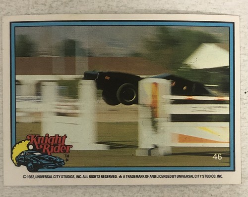 Knight Rider Trading Card 1982 #46 William Daniels | eBay