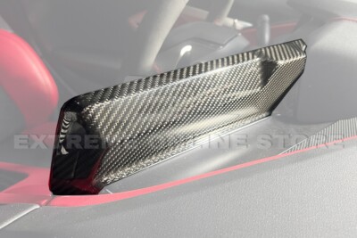 For 20-25 Corvette C8 CARBON FIBER Interior Radio GPS Navigation Screen ...