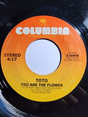 TOTO: I'LL SUPPLY THE LOVE / YOU ARE THE FLOWER (1978) VG+ F163 | eBay