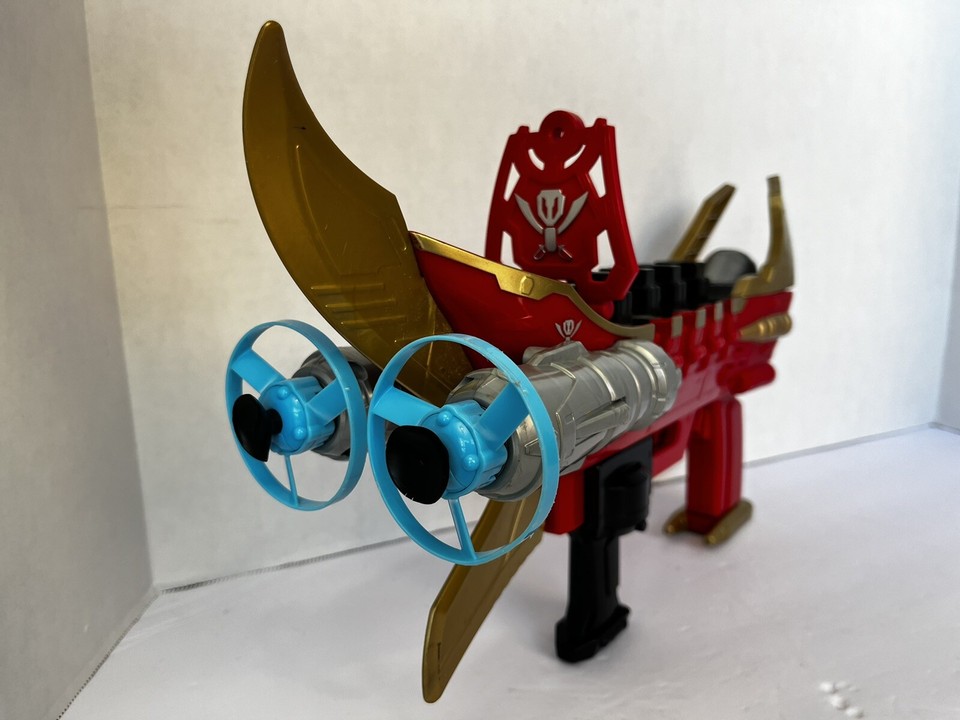 2014 Bandai Power Rangers Super MegaForce Mega Cannon Blaster Sounds ...