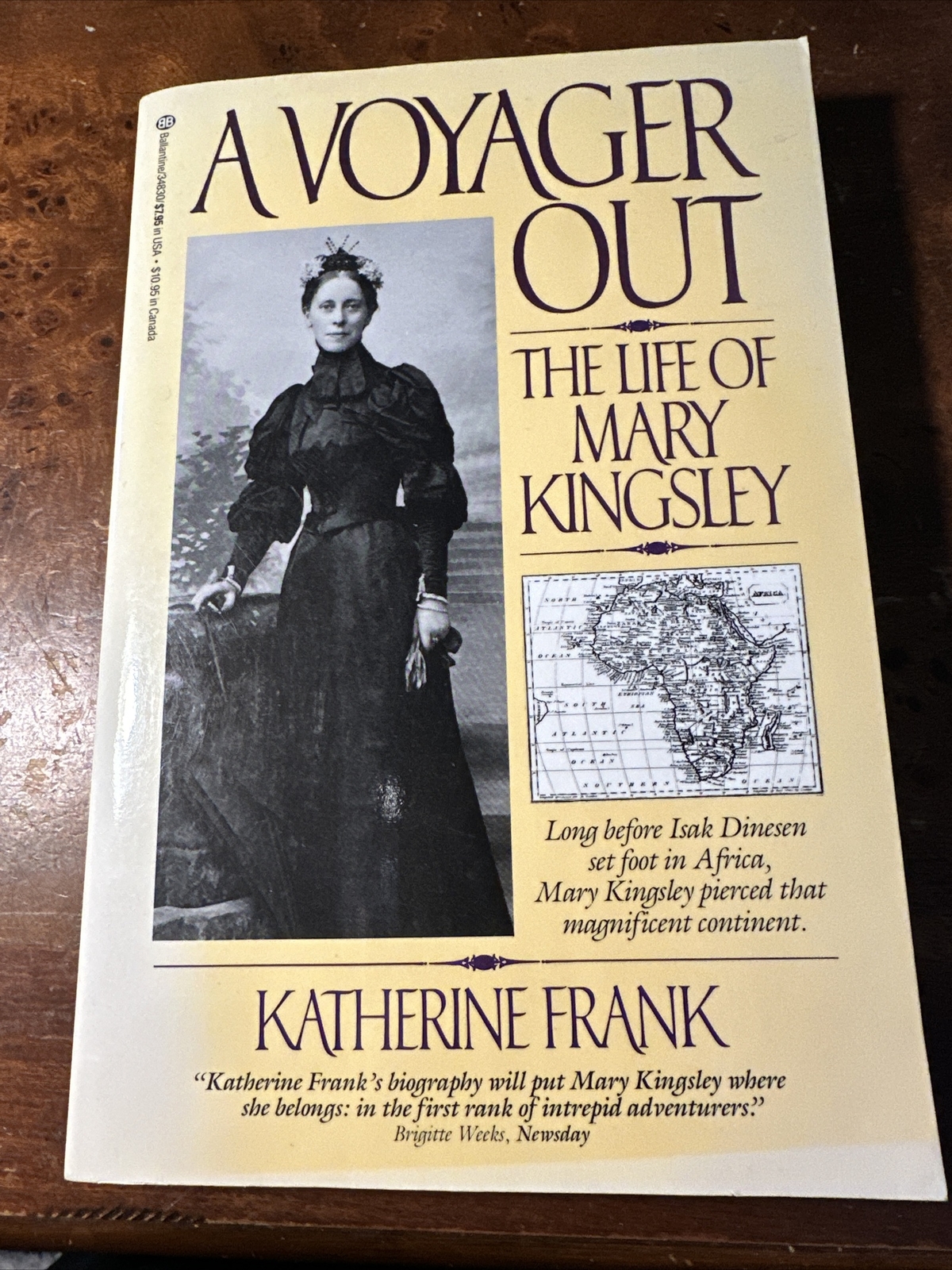 A VOYAGER OUT: THE LIFE OF MARY KINGSLEY Katherine Frank 1st Printing ...