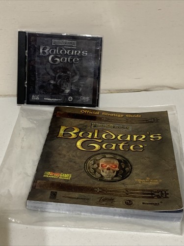 Forgotten Realms Baldur's Gate pc game Official Strategy Guide ...