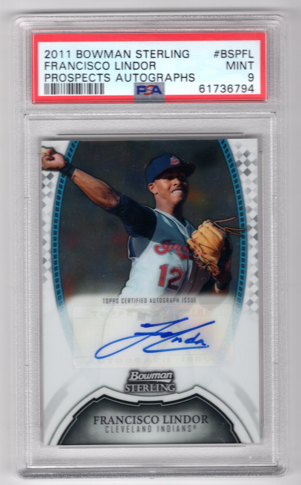 Francisco Lindor Autographed Memorabilia | Signed Photo, Jersey ...