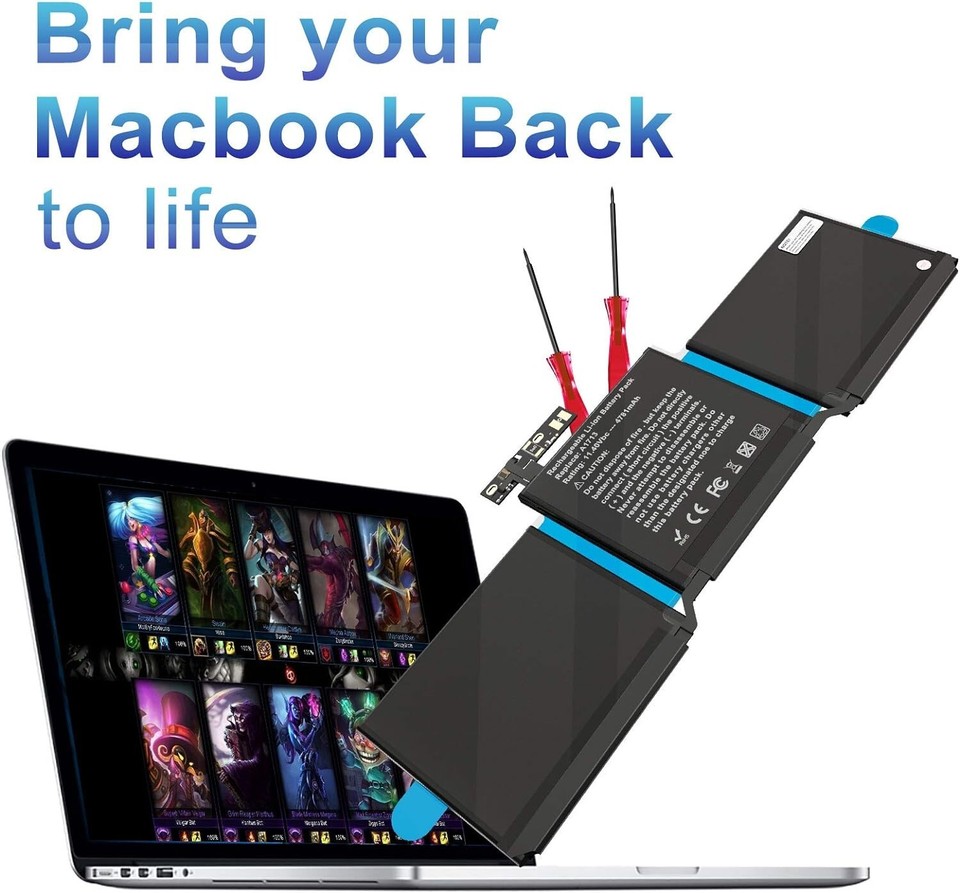 A2171 A2159 A2289 A2338 Battery For Apple MacBook Pro 13" Mid 2019 2020 ...