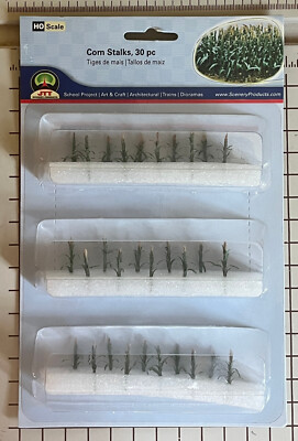 Corn Stalks HO Scale JTT Scenery Products from Bachmann Trains 30 ...