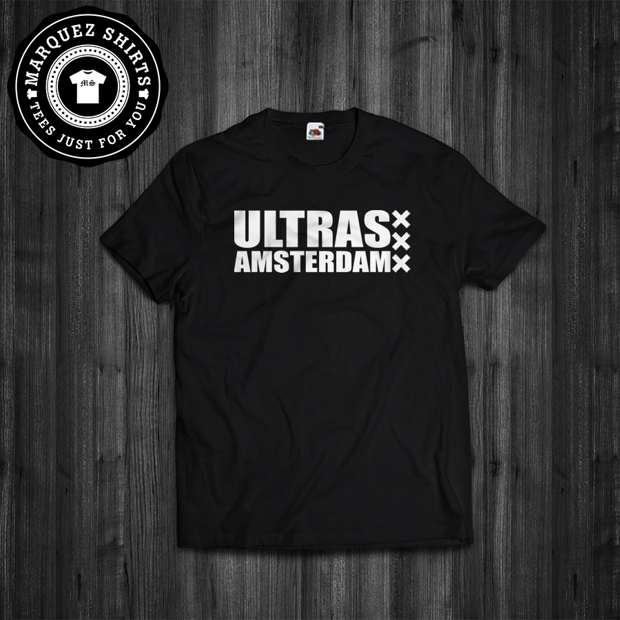 T Shirt Ultras Amsterdam Ajax Soccer Football Supporters Tee | eBay