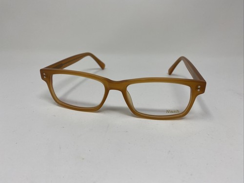 NASH EYEGLASSES FRAME HERMITAGE 53/17/145 C3 LIGHT BROWN !51 | eBay
