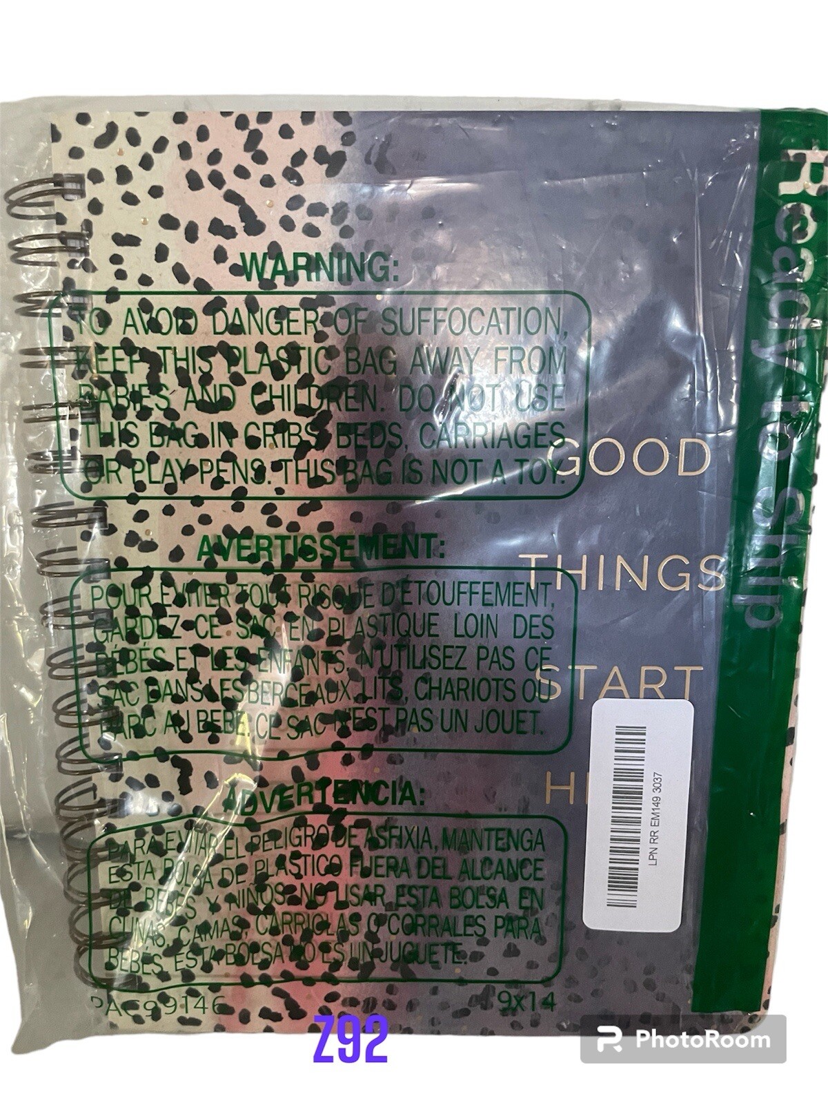 Compendium Spiral Notebook - Good Things Start Here — A Designer Spiral ...