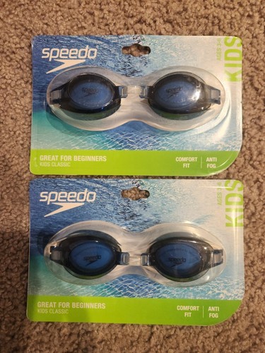 Kids Speedo Comfort Fit Anti Fog UV Protect Swim Goggles 2 Units Ages 3 ...