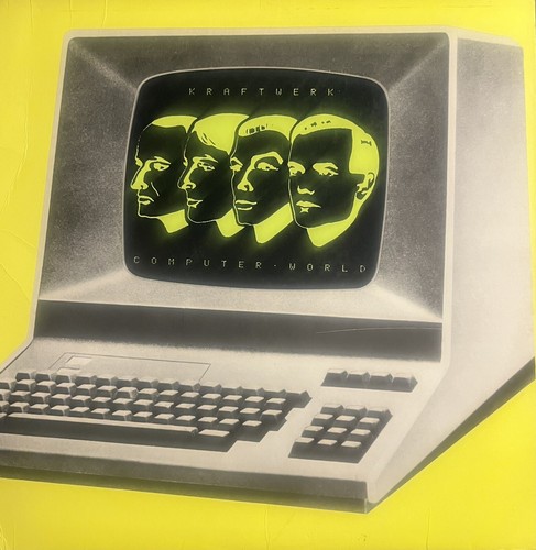KRAFTWERK Computer World LP Vinyl 1981 Warner Bros. Records HS 3549 ...