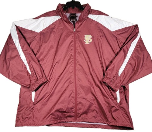 Genuine Stuff Florida State Seminoles FSU Hooded Windbreaker Men’s Size ...