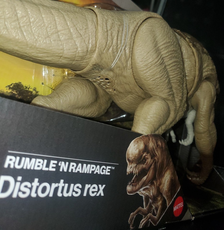 2024 Mattel Jurassic World Rebirth Rumble Rampage Distortus D Rex ...