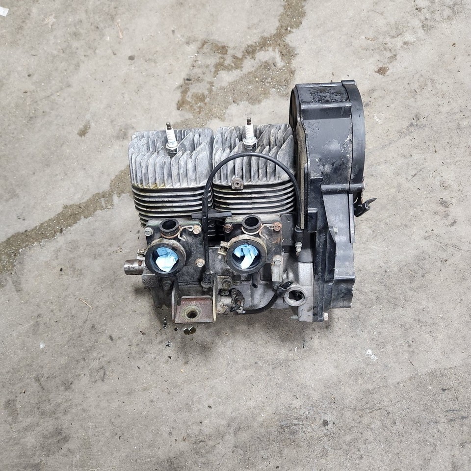 1999 2000 2001 Yamaha Phazer 500 Motor Engine Crank Cases Case Cylinder ...