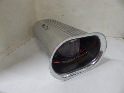 BDS Blower Drive Service Polished Aluminum Scoop Dual Supercharger New ...