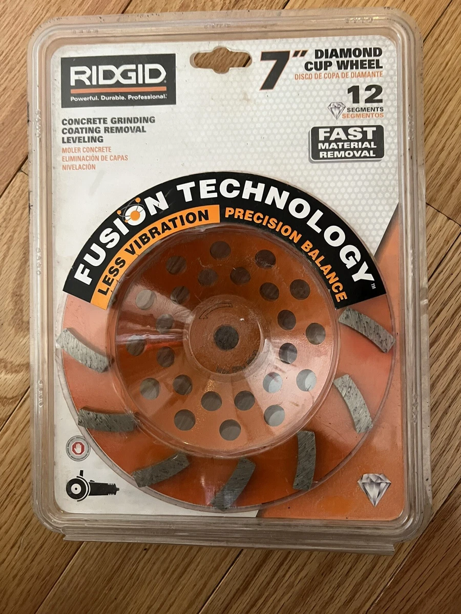 RIDGID 7 DIAMOND Cup Grinding Wheel 12 Segments PicClick, 56% OFF