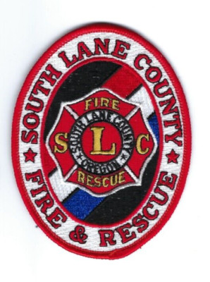 *HTF* South Lane County OR Oregon Fire & Rescue Dept. SLCFD patch - NEW ...