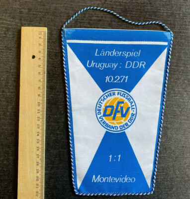 Pennant International Match Uruguay - GDR, 10.02.1971 In Montevideo | eBay