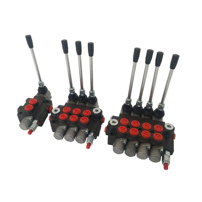 1/2/3/4 Spool Hydraulic Control Valve Double Acting Cylinder Spool 13 ...