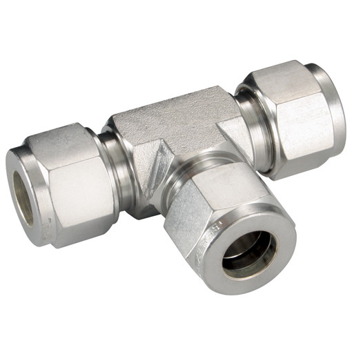 316 STAINLESS STEEL TWIN FERRULES - UNION TEE 10 OD 1-08949 for sale ...