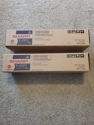 Sharp Sf-216nti Black Toner Cartridge 2 Pack | eBay