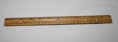 12" Wooden Ruler Made in Japan Vintage Rare Antique | eBay