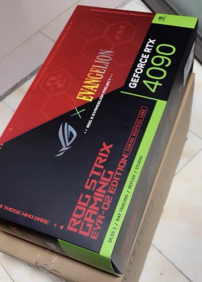 ASUS ROG Case With Z790 HERO EVR-02 MB RTX 4090 24GB EVA-02 Edition ...